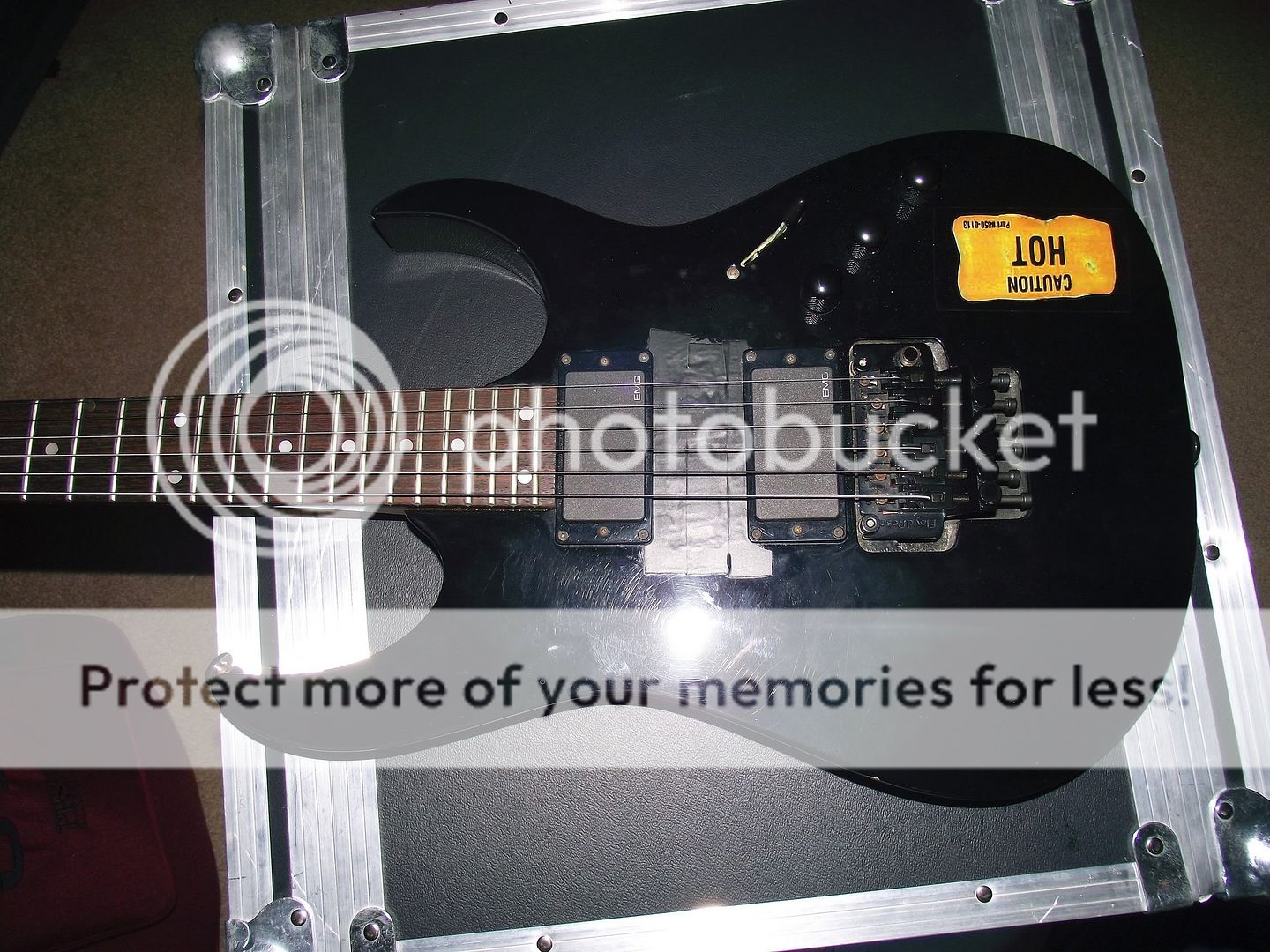 FS Black Ibanez RG 470 w/Floyd Rose Original Bridge and EMG's ...