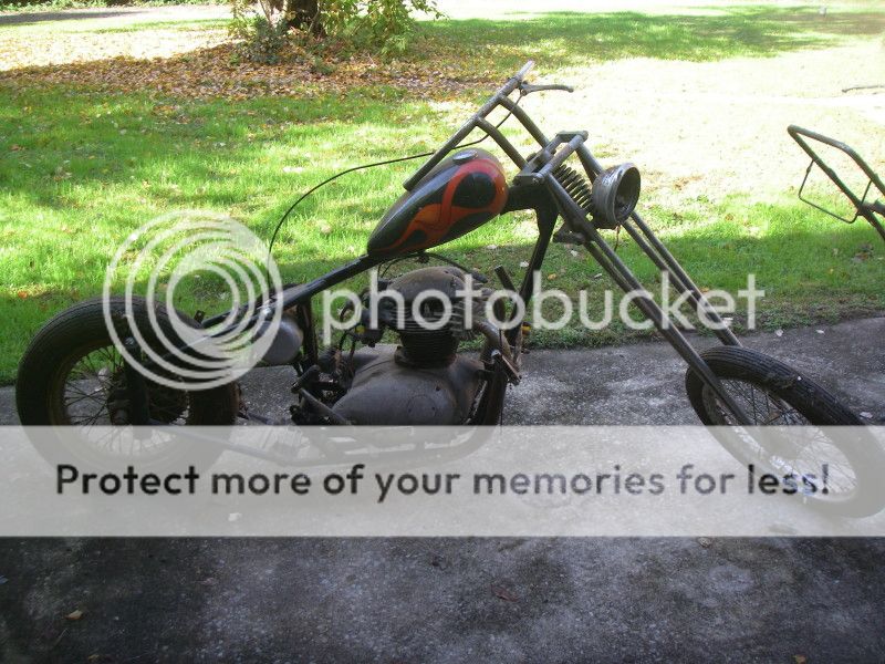 $200 BSA Chopper with plunger frame and girder | Jockey Journal Forum