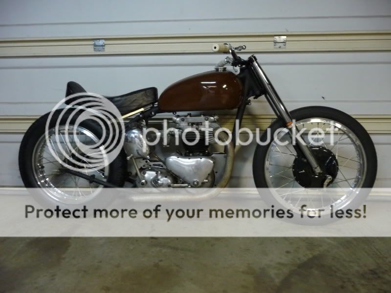 Triumph Unit engine in pre unit frame | Jockey Journal Forum