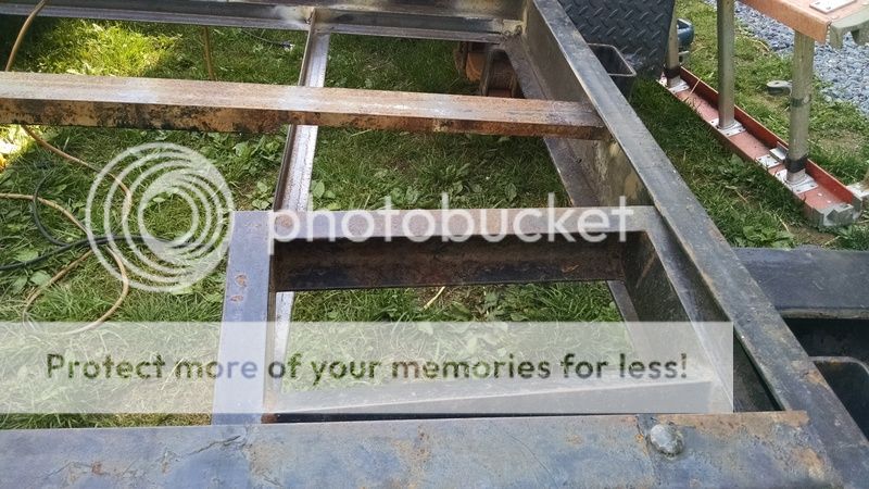 Fold down ramps to rear slide in ramp conversion with pics | Pirate 4x4