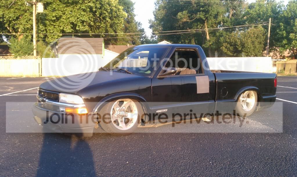 Bagged the rear, triangulated 4 link | S-10 Forum