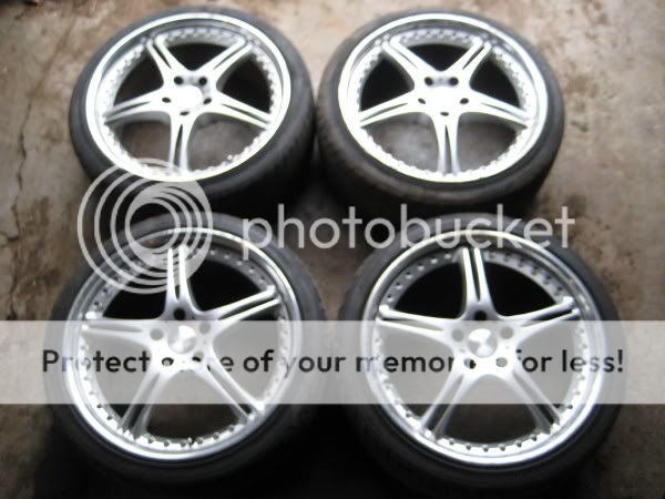 For Sale: 19x8.5" SSR GT3 Wheels