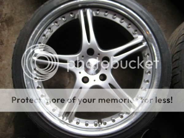 For Sale: 19x8.5" SSR GT3 Wheels