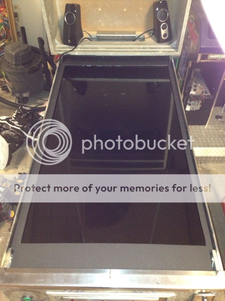 Virtual pinball custom cabinet build