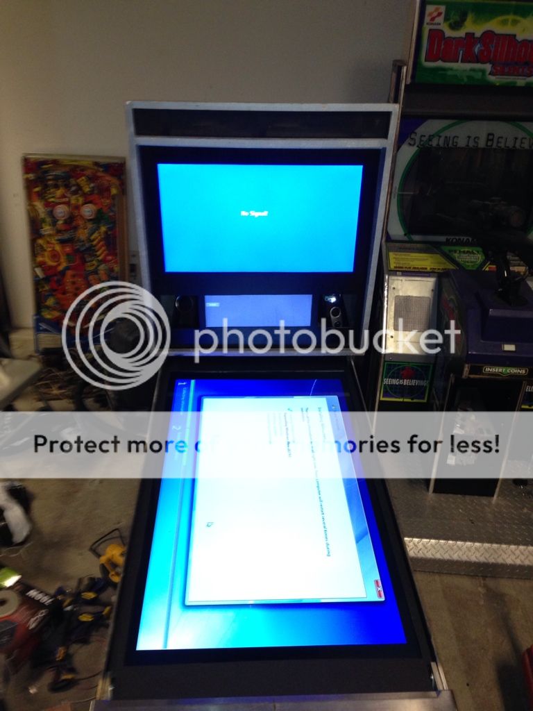 Virtual pinball custom cabinet build