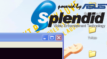 ASUS Splendid imeage pop up problem!